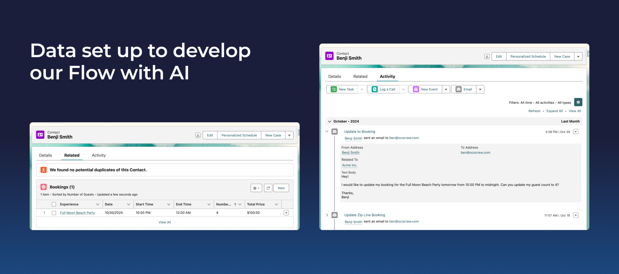 How to Use Salesforce AI with Email Data - Match My Email
