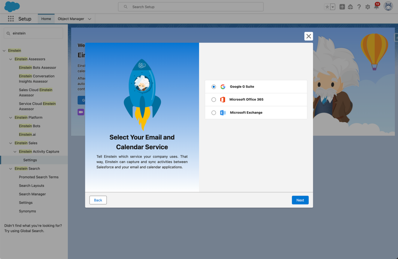 Set Up Einstein Activity Capture Guide - Match My Email